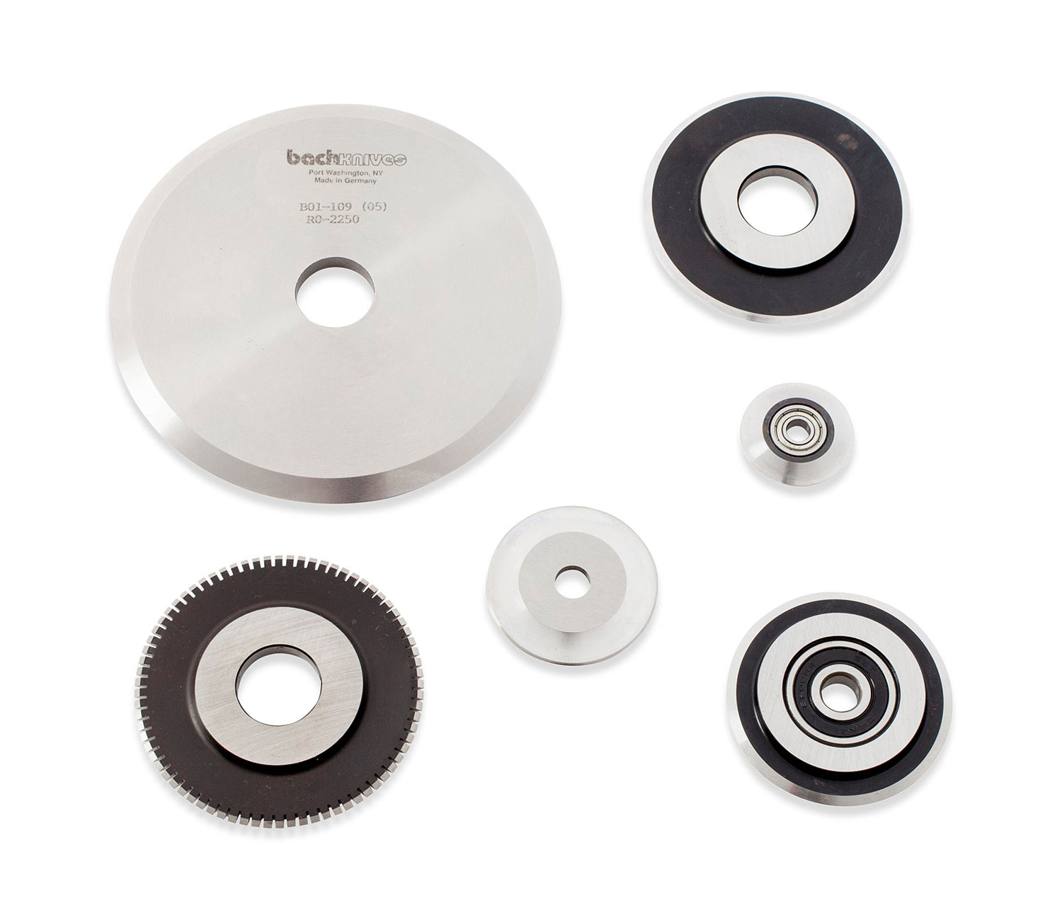 Score (Crush) Cutter Blades & Cutting Sleeves - Bach Knives