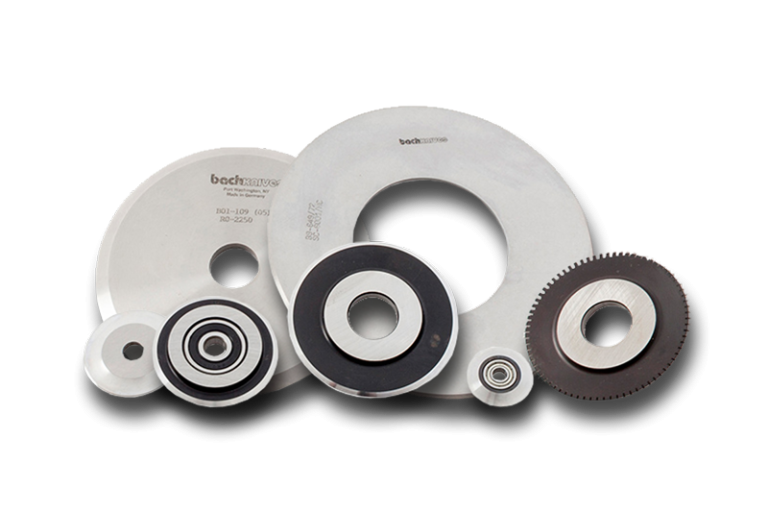 Score (Crush) Cutter Blades & Cutting Sleeves - Bach Knives